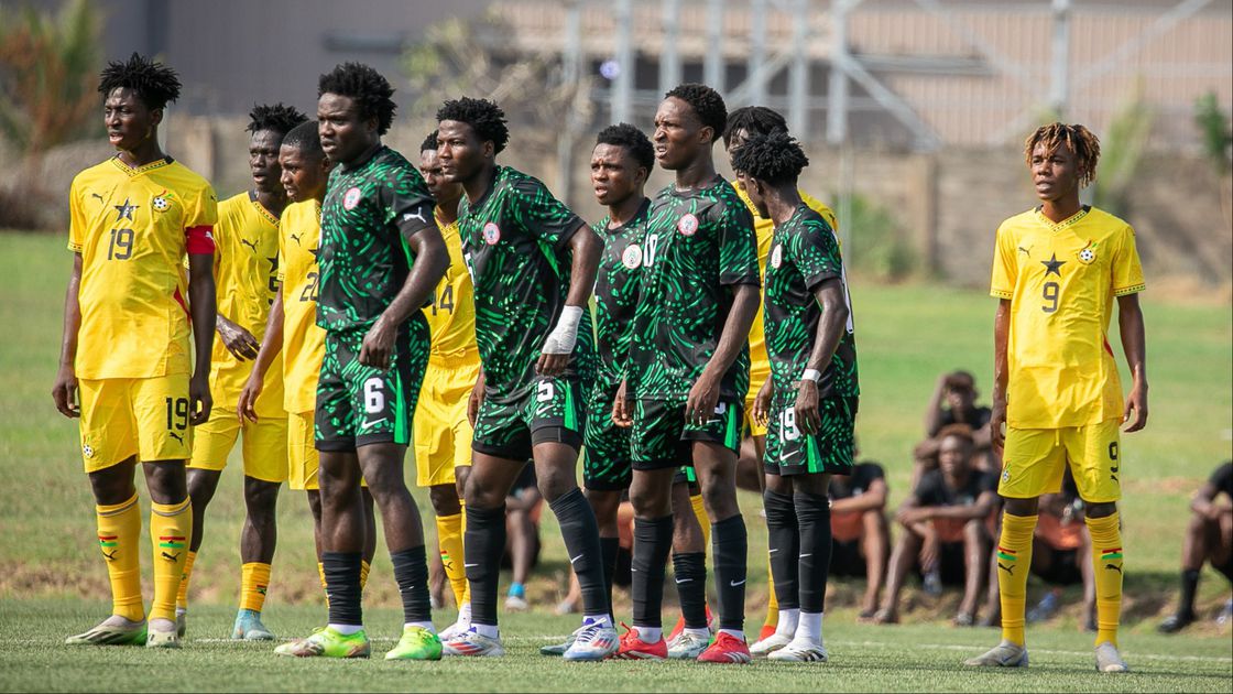 Ghana 1-1 Nigeria: Flying Eagles battle to draw in WAFU Zone B U-20 ...