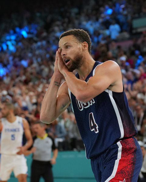 Paris 2024: Steph Curry goes crazy as USA beat France to win Olympic ...
