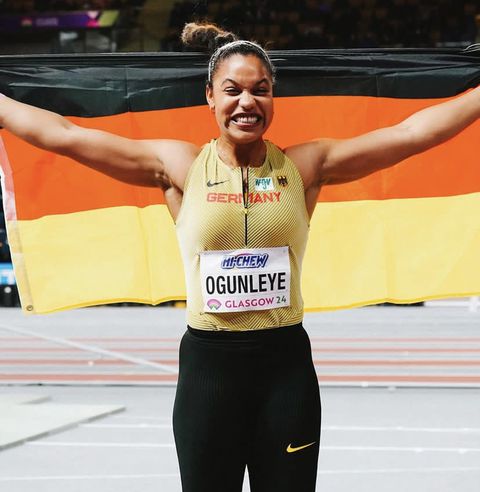 Yemisi Ogunleye: 8 fascinating facts about the pretty Nigerian who won Olympic gold for Germany ...