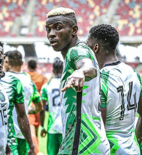 Best in the world! Nigerians react as Osimhen opens scoring against Sao ...