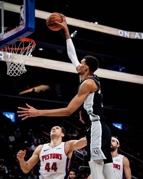 20-year-old Wembanyama whips up triple treat for Spurs to make NBA ...