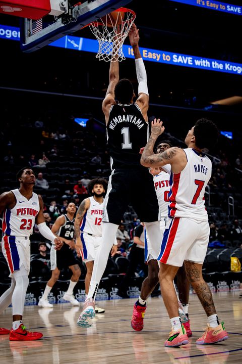 20-year-old Wembanyama whips up triple treat for Spurs to make NBA ...