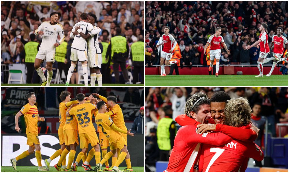 UCL: How do the goal-laden quarter-final first legs compare to previous ...