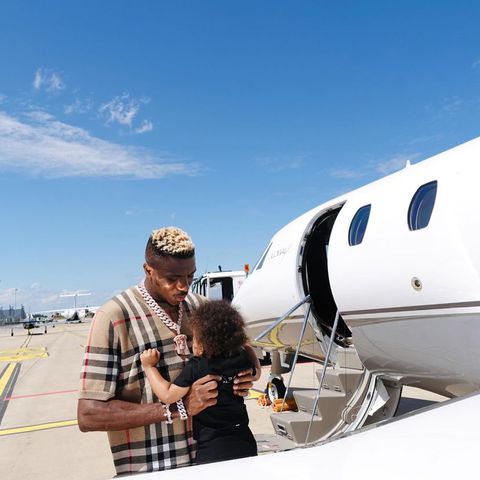 Super Eagles star Victor Osimhen shares sweet snap with daughter - But ...