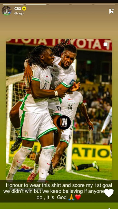 'Honour to wear this shirt' - Bassey breaks silence on first Eagles ...