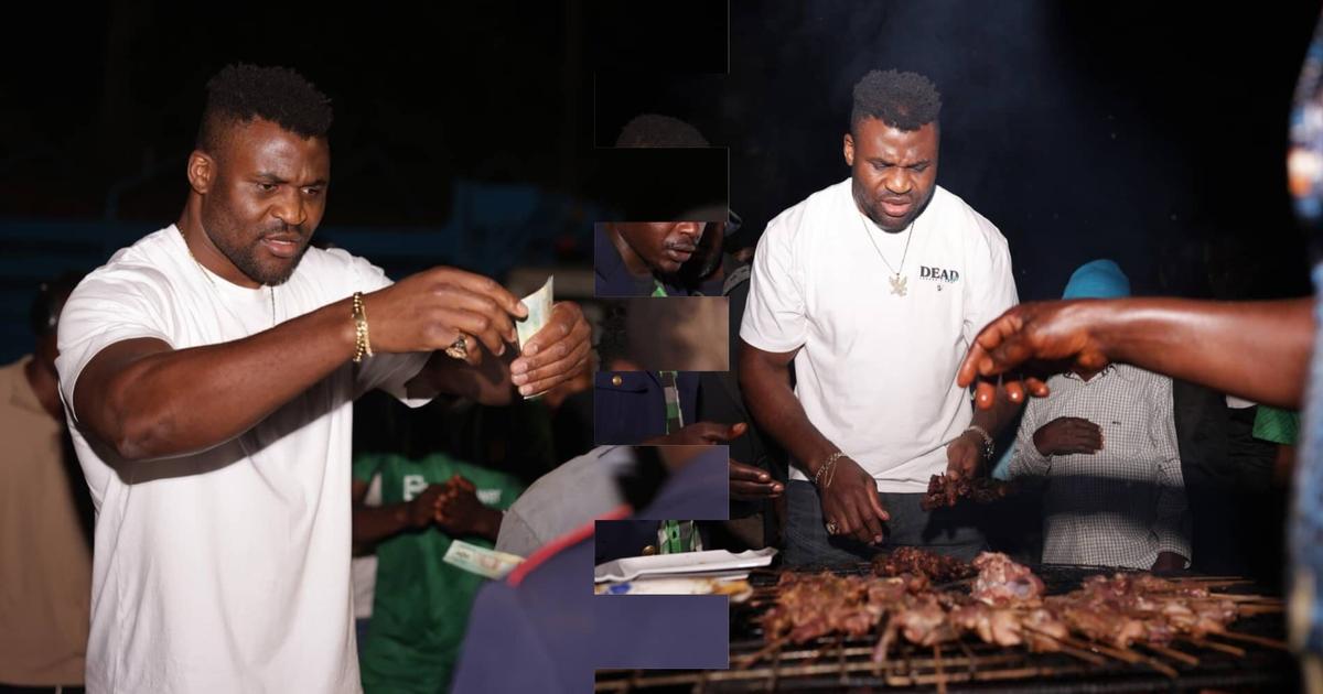 Francis Ngannou in Cameroon: Former UFC Champions gets hero welcome for ...