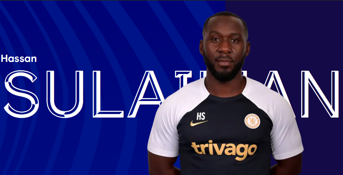 Meet Hassan Sulaiman, Chelsea's British-Nigerian coach who can solve ...