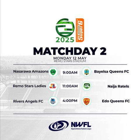 NWFL Super Six: Remo Stars Ladies face Naija Ratels test as Nasarawa ...