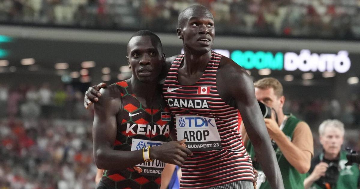 Marco Arop believes David Rudisha's 800m world record is within reach ...