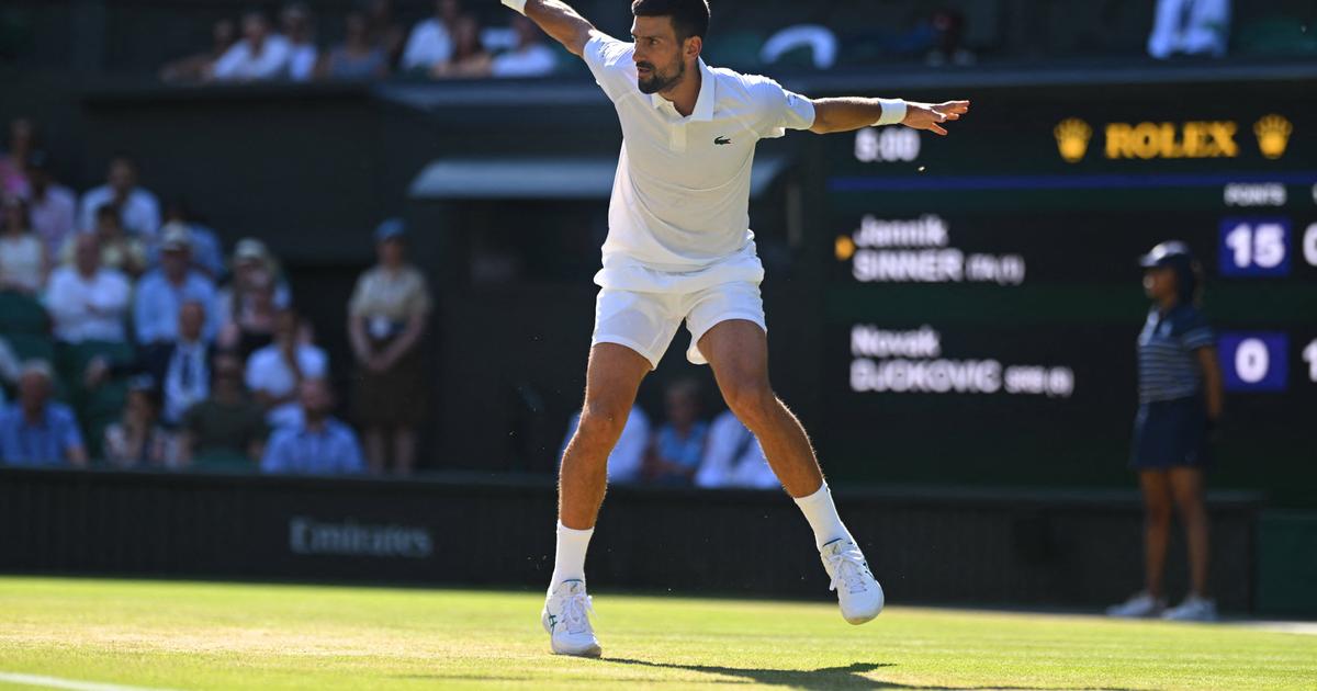 Djokovic drops 500 points in the new ATP rankings after Wimbledon ...