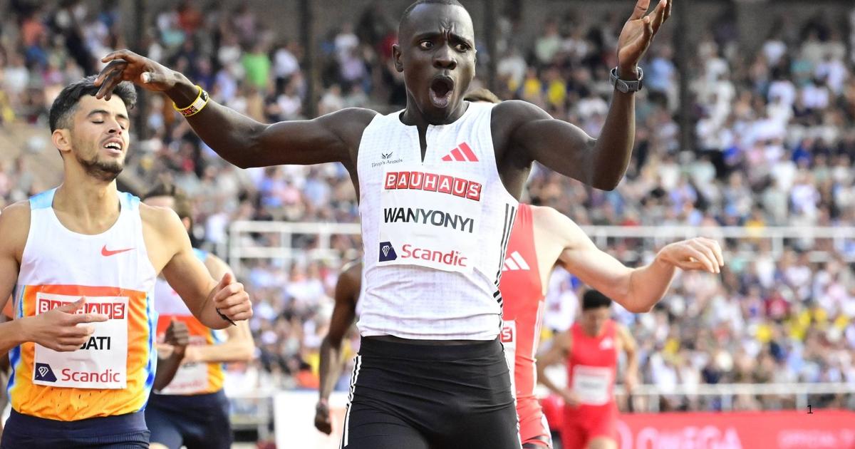 Olympic Champion Emmanuel Wanyonyi Clinches First London Diamond League ...