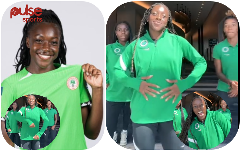Beautiful Michelle Alozie shows amazing dancing moves in trending video | Pulse Sports Nigeria