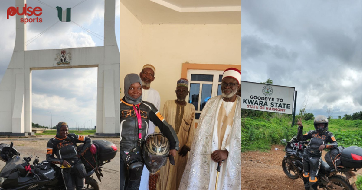 Hafsoh Babatunde: Meet Female Nigerian Biker who toured 19 states ...