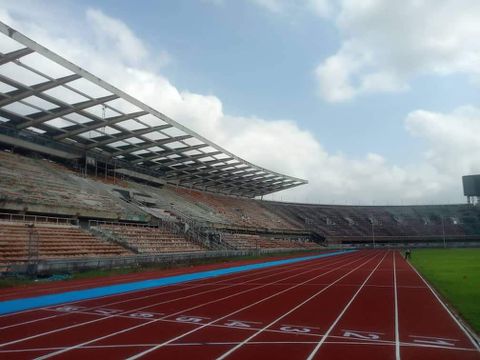 National stadium Surulere wears new look, tracks and football field ...