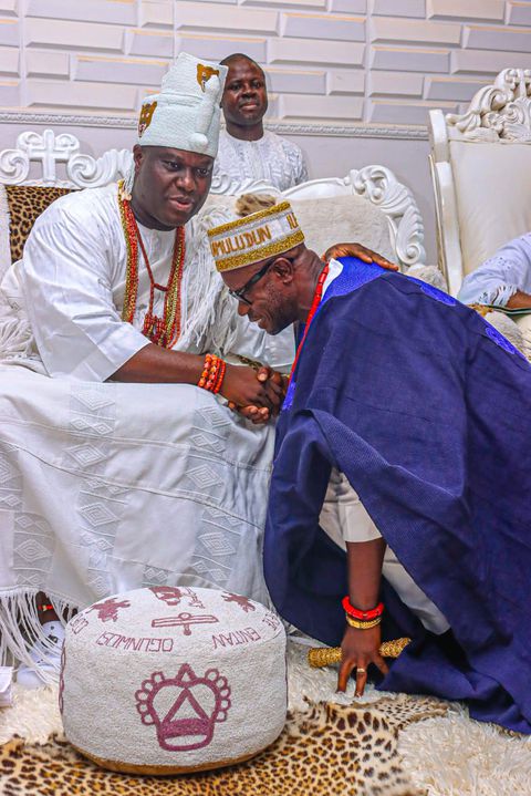 Mutiu Adepoju: Ooni of Ife confers Super Eagles legend with chieftaincy ...