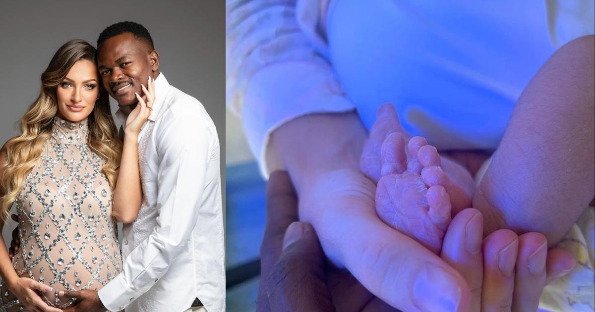 Obinna Nsofor: Super Eagles legend welcomes new baby with Anastasija ...