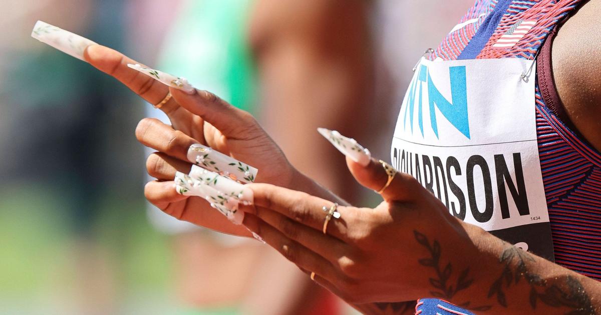 Sha'Carri Richardson shares motivation behind her iconic long nails ...