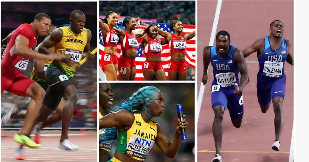 Top 7 Greatest Relay Teams of All Time | Pulse Sports Kenya
