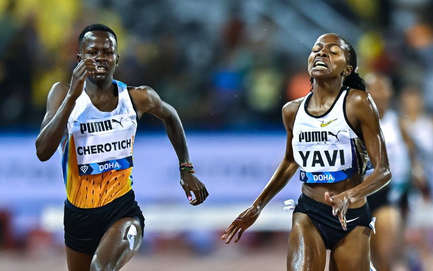 Faith Cherotich Explains What Gives Her Confidence of Flooring Winfred ...