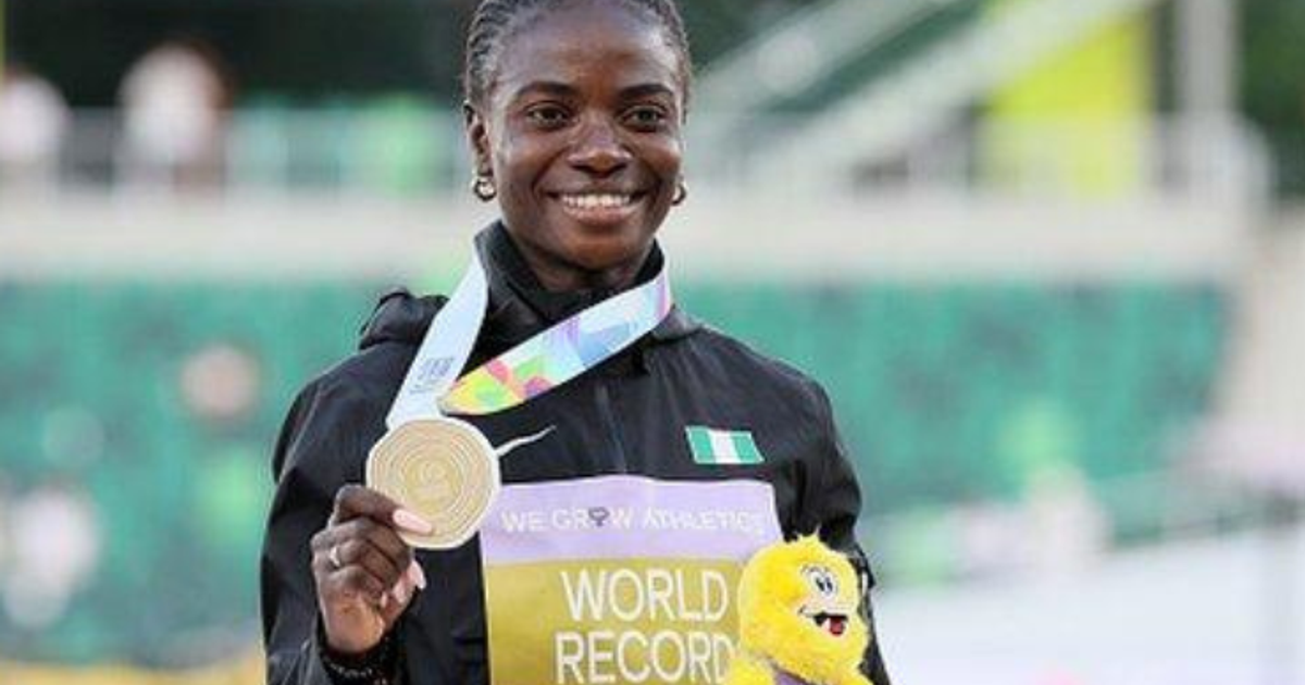 Tobi Amusan: Amazing WR moment voted 13th best in World Championships ...