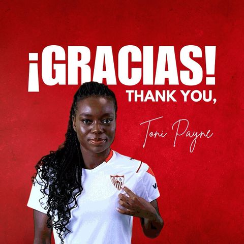 Toni Payne: Super Falcons star says goodbye to Sevilla | Pulse Sports ...