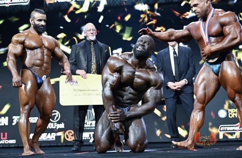 Samson Dauda: Who is the Nigerian bodybuilder who was crowned Mr ...