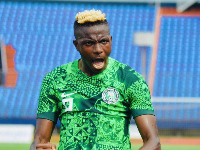 Osimhen 1-0 Salah: Super Eagles star takes early lead in AFCON 2023 ...