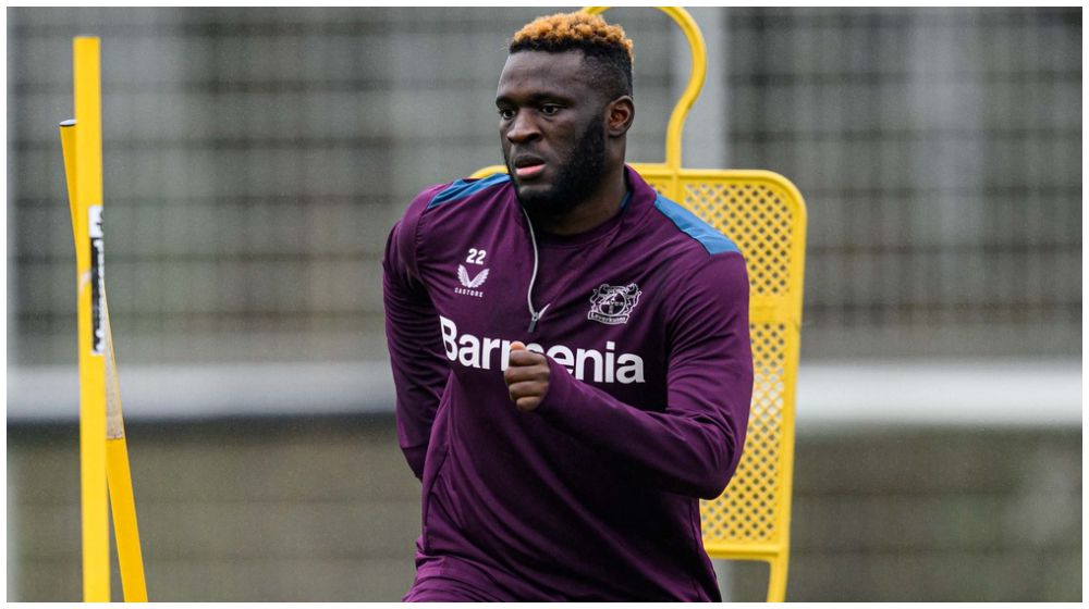 Eagles striker Boniface back on grass for the first time in 3 months ...