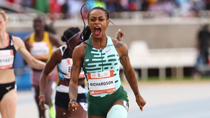 Back On Top: Sha'Carri Richardson destroys star-studded 100m field for ...