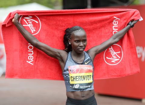 5 female Kenyan distance runners who are enjoying careers spanning over ...