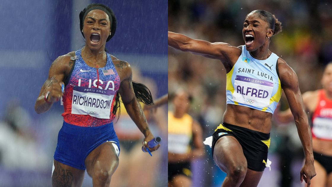 Top 5 world-leading women 100m sprinters in 2024 after Paris Olympics ...