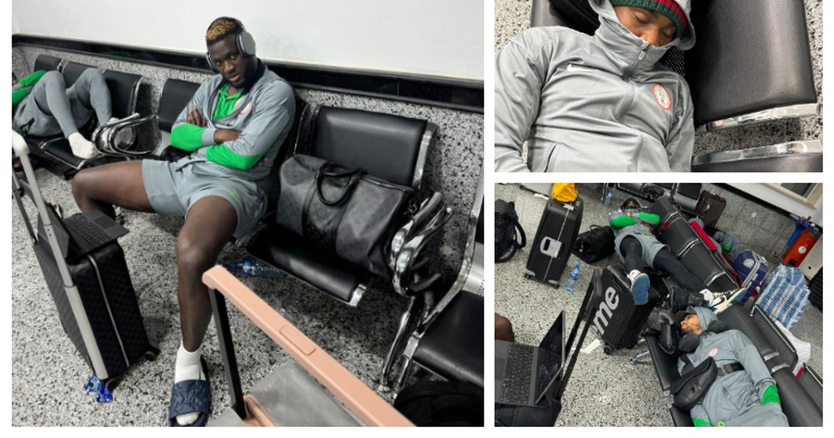 CAF releases statement as Nigeria’s Super Eagles remain stranded in ...