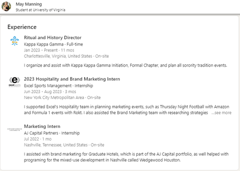 May Manning: Spotlight on Peyton Manning's niece and Arch Manning's ...