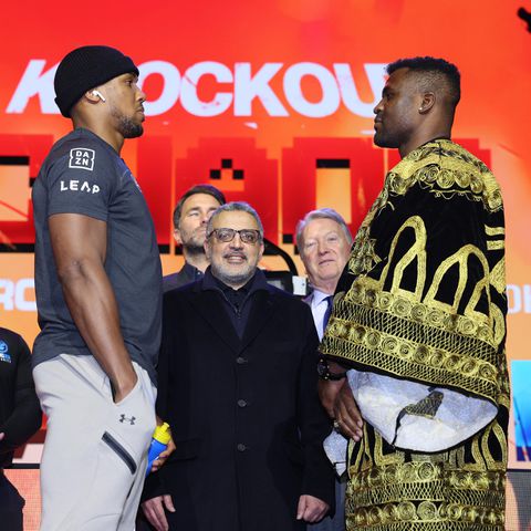 Francis Ngannou vs Anthony Joshua: Cameroon MMA star in Saudi Arabia ...