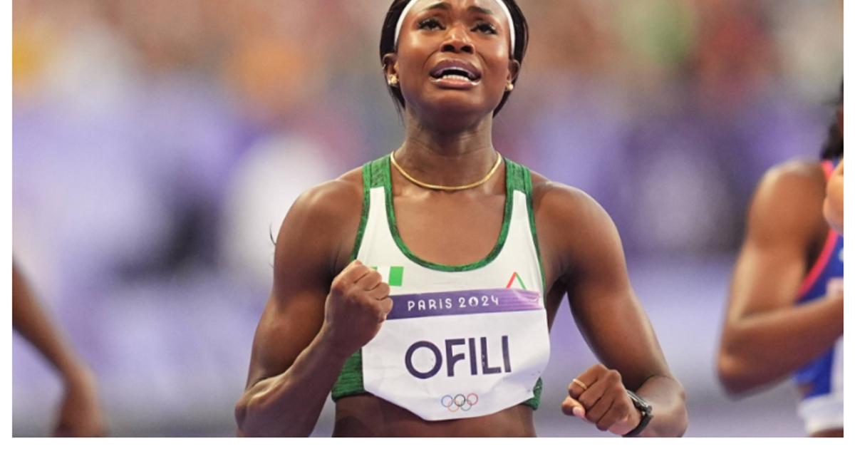 ‘I’m proud of myself’ - Nigerian athlete Favour Ofili speaks on Paris ...