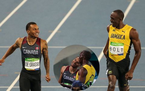 Usain Bolt seemingly responds to Andre De Grasse's "I knew I could beat ...