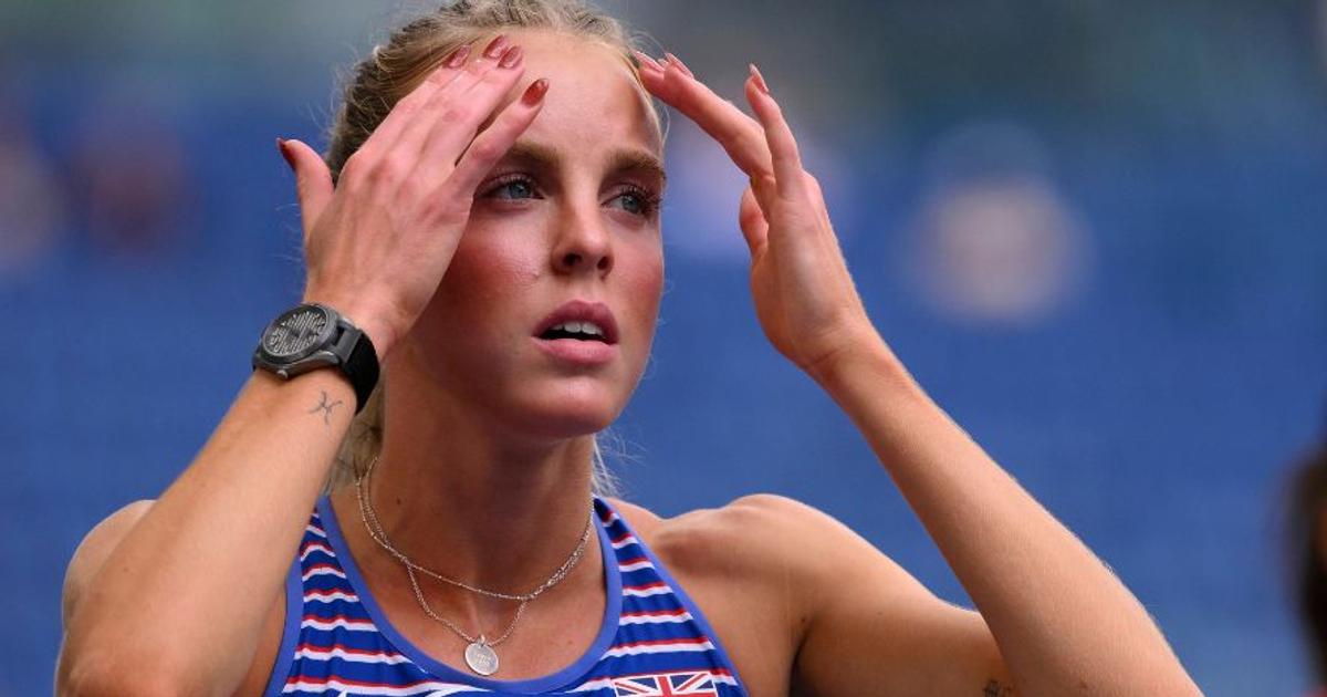 'Kind of massive bad luck'- Keely Hodgkinson's coach insists training ...