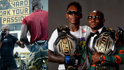 Israel Adesanya and Kamaru Usman: Nigerian UFC stars exchange blows in ...
