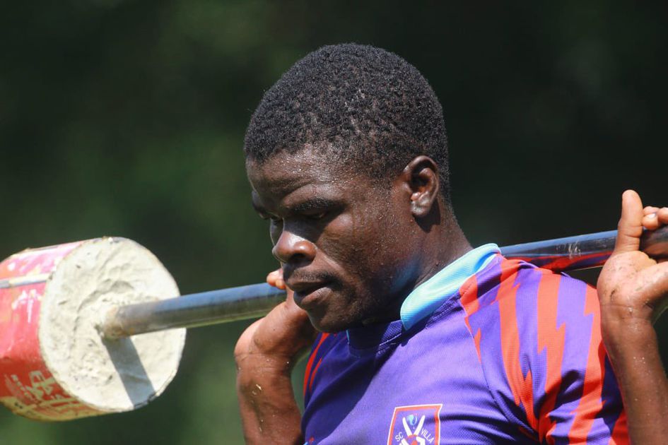 SC Villa's makeshift gym equipment does not go well with fans - Pulse ...