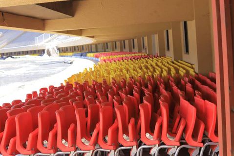 Watch: Namboole Stadium - Installation of seats ongoing | Pulse Sports ...