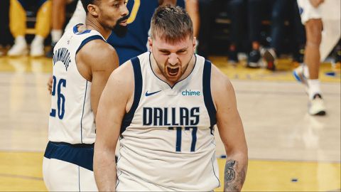 Luka Doncic bags triple-double as Dallas Mavericks and Golden State Warriors set NBA-record ...