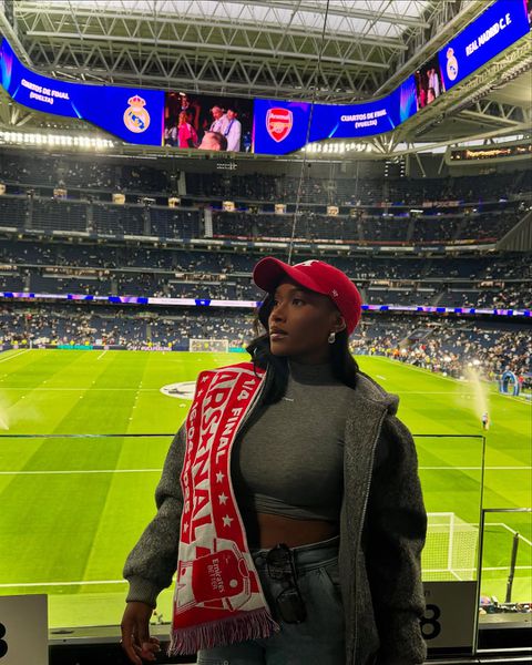 Tolami Benson: Bukayo Saka’s beautiful girlfriend shushes 'Remontada ...