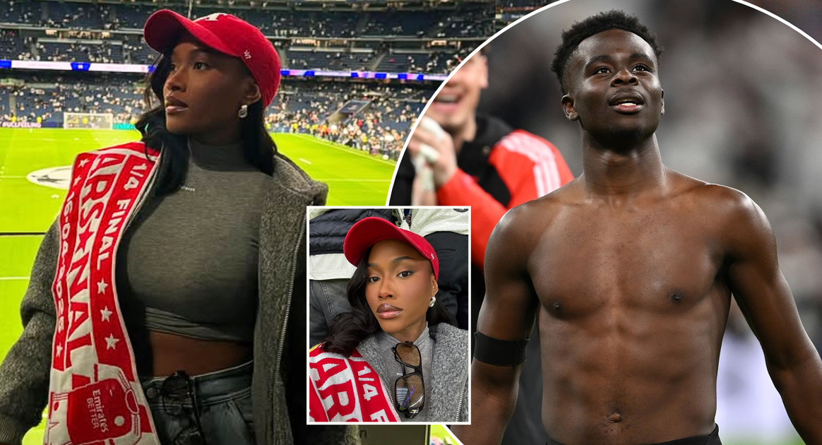 Tolami Benson: Bukayo Saka’s beautiful girlfriend shushes 'Remontada ...