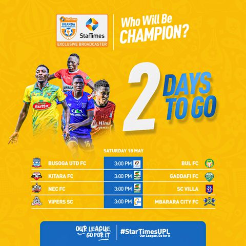 StarTimes To Broadcast All Title Decider Matches This Saturday | Pulse ...