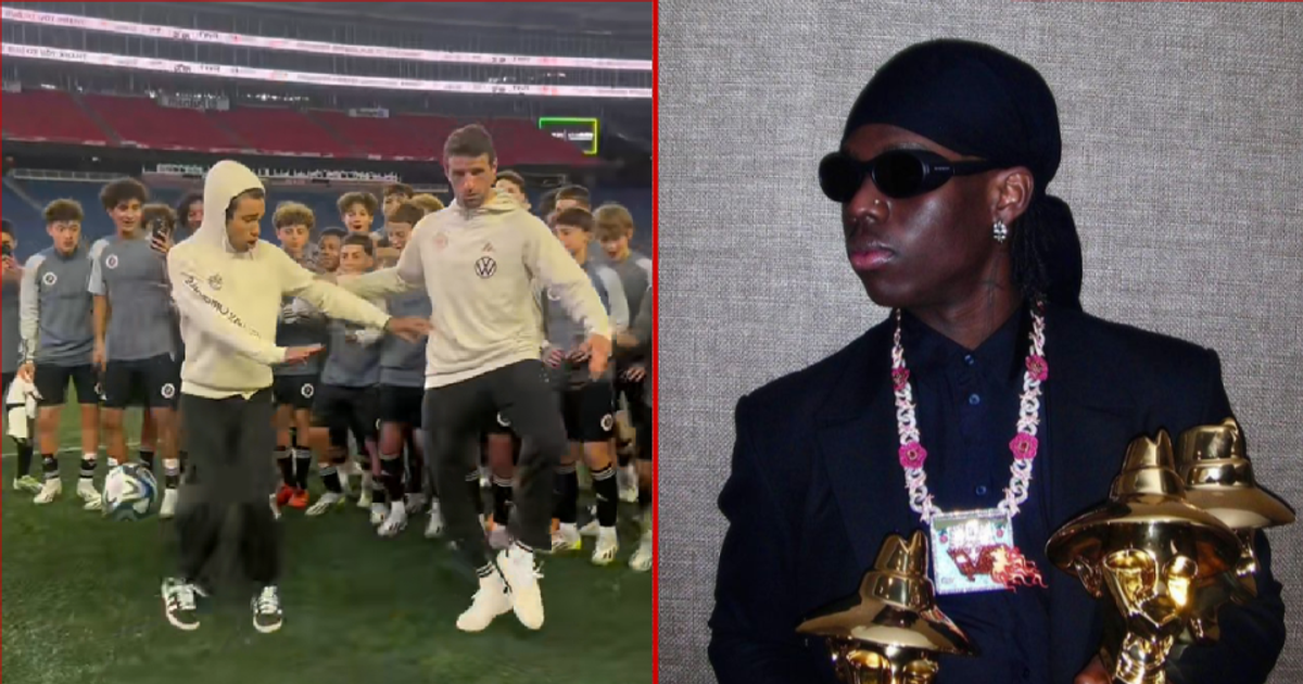Afrobeats: Thomas Muller shows off dance moves to Rema's 'Calm Down ...