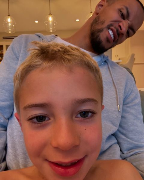 William Troost-Ekong: Super Eagles captain poses with family after ...