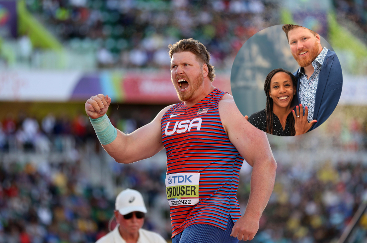 Keeping up with off-season activities: Olympic champion Ryan Crouser ...