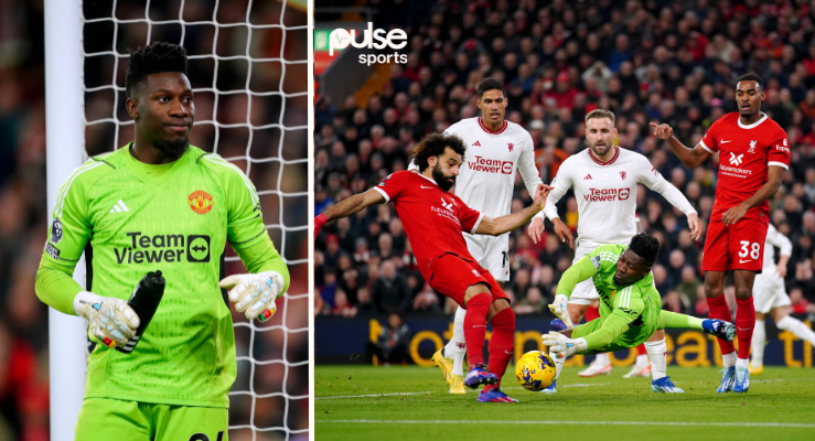 Liverpool 0-0 Manchester United: Onana shines as 10-man Red Devils earn surprise draw | Pulse ...