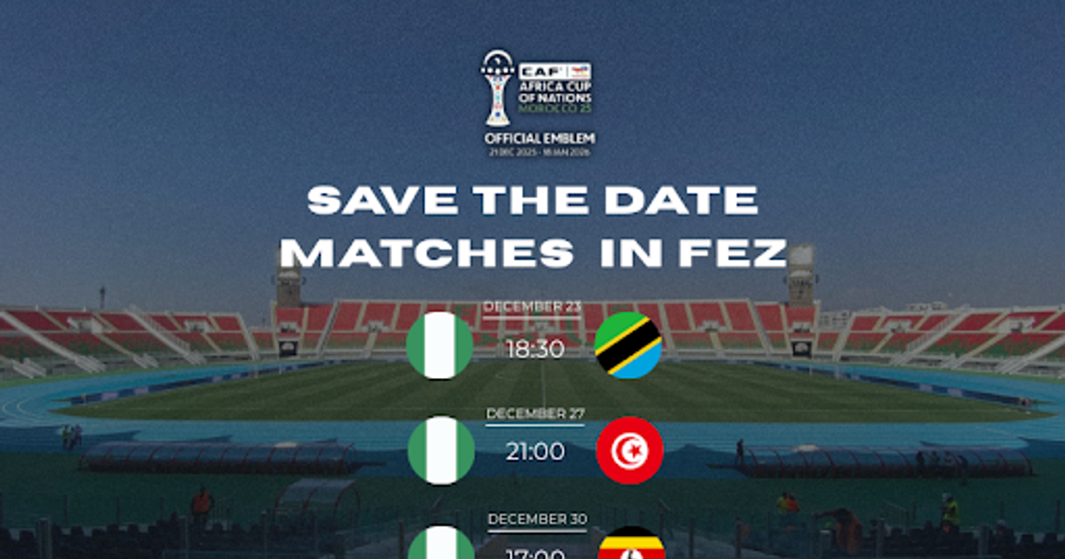 Fez-Meknes: The perfect home base for Nigerian fans at AFCON 2025 ...