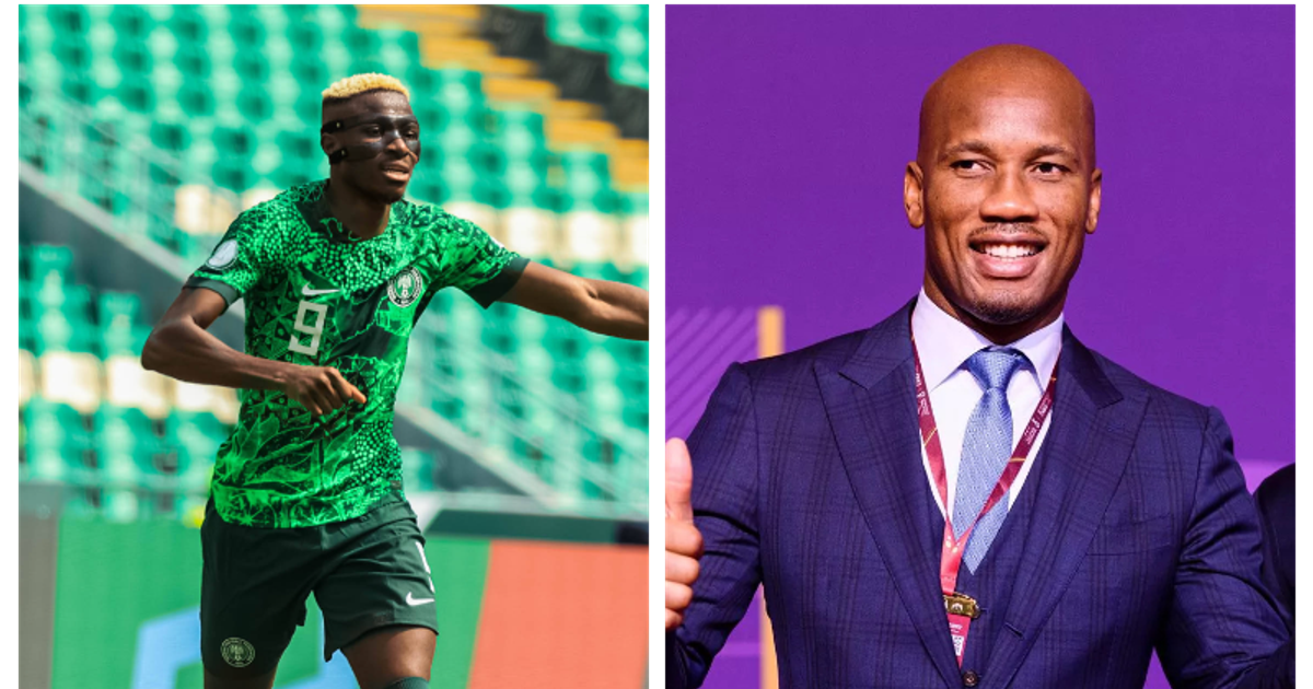 Victor Osimhen shares admiration for Drogba, reveals he ‘Never Missed a ...